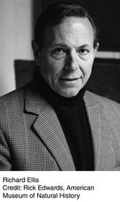 Author Richard Ellis biography and book list